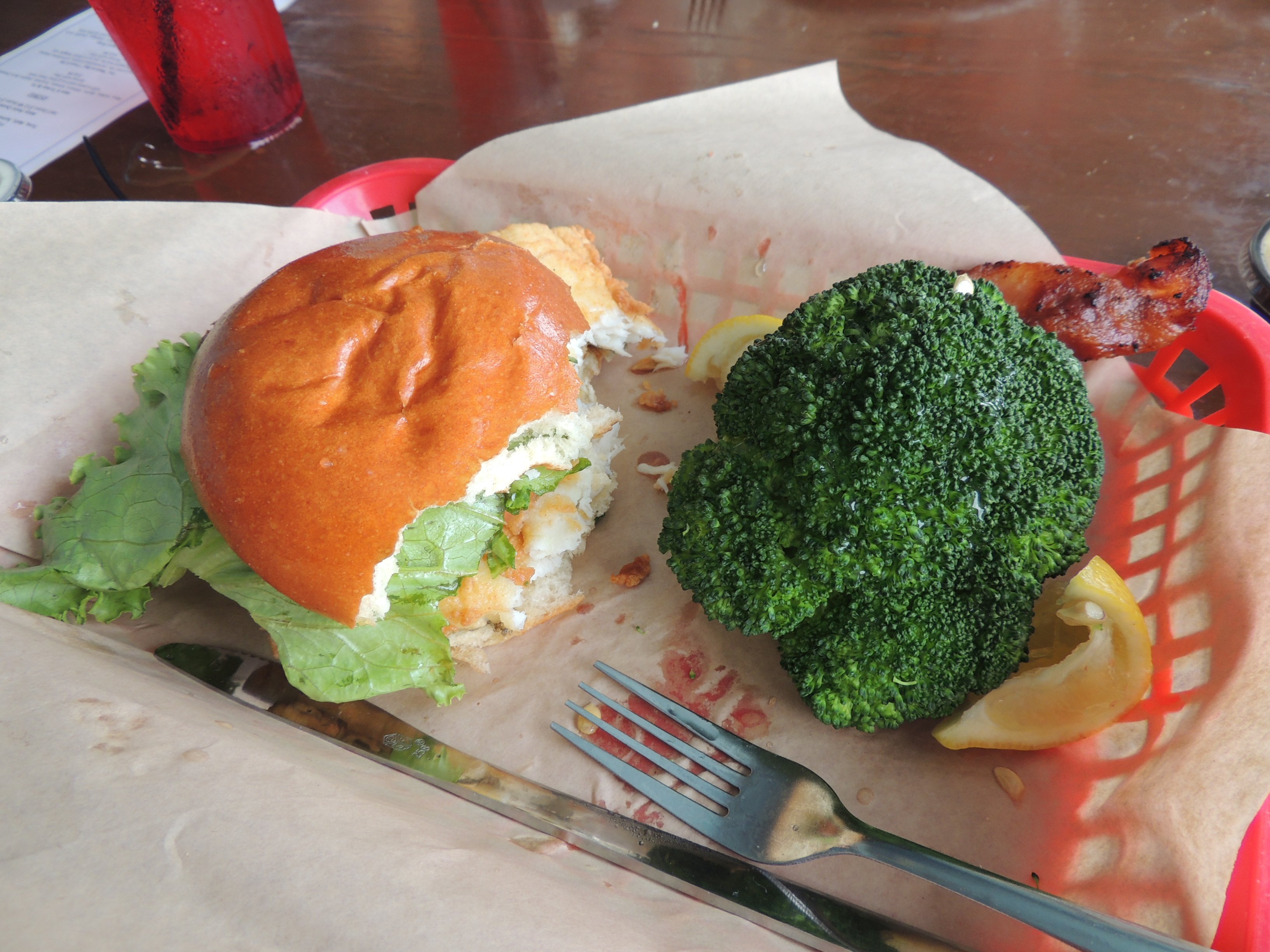 Flounder Sandwich ! – Wings Around America
