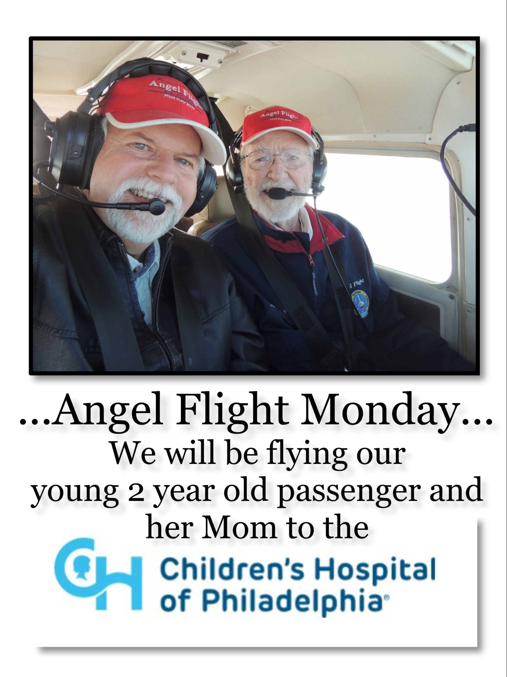 Angel Flight tomorrow, Monday, October 15th – Wings Around America